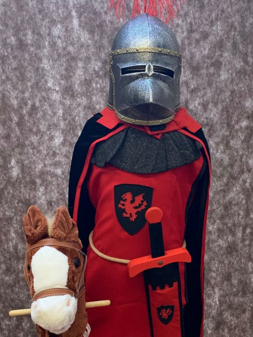 Medieval Tabard - Kamalot Dragon Red - Made in Spain – Hearts ...